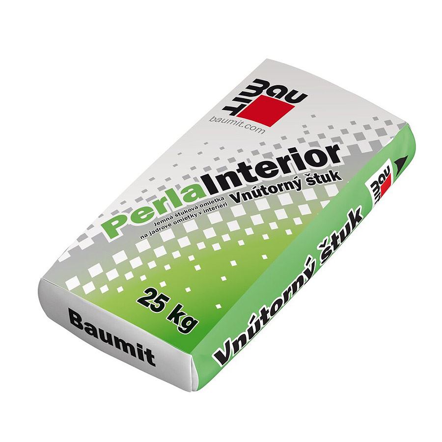 OMIETKY, MALTY, POTERY | Baumit Perla Interior jemná štuková omietka 25 kg | eshop.ibv.sk